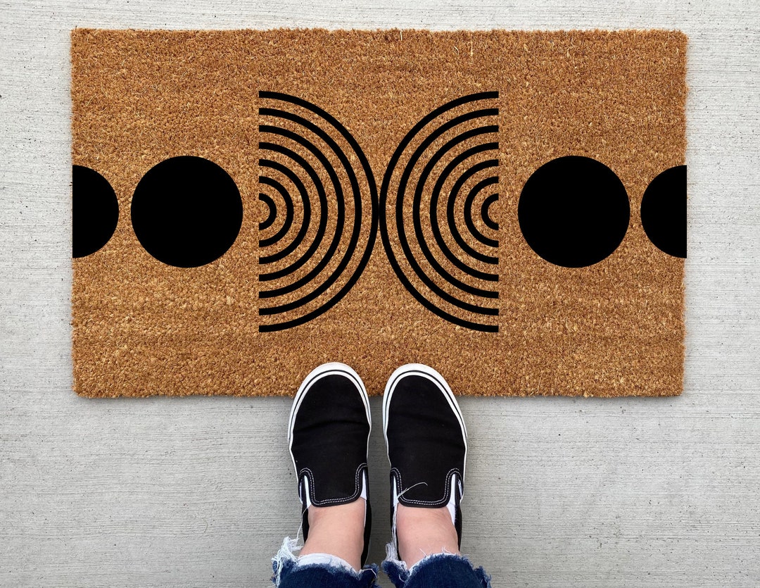 Mid Century Modern Doormat, Mid-century Decor, Ultra Modern Decor ...