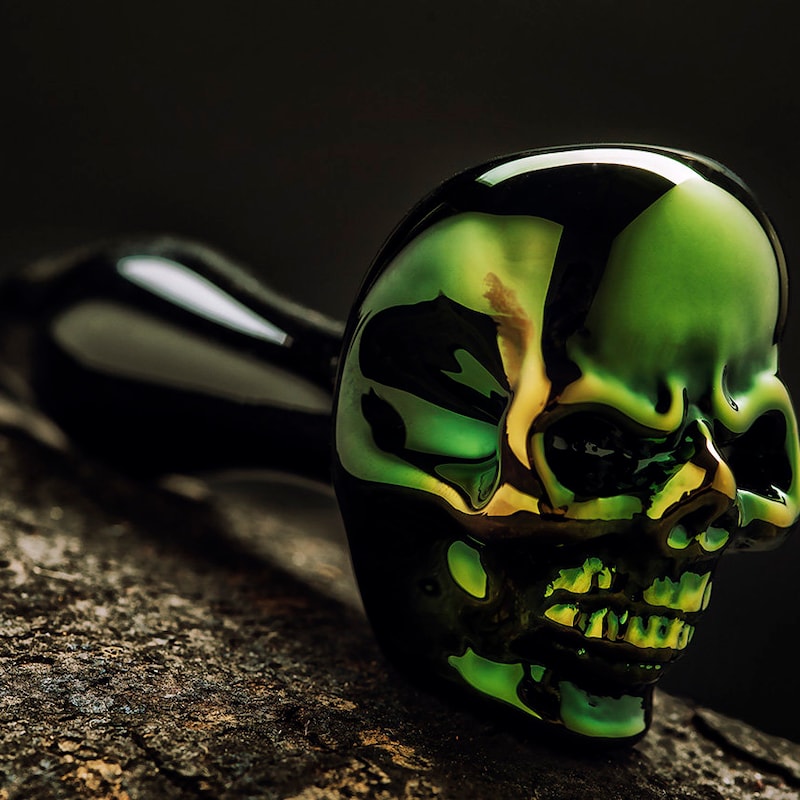 Skull Pipe - Etsy