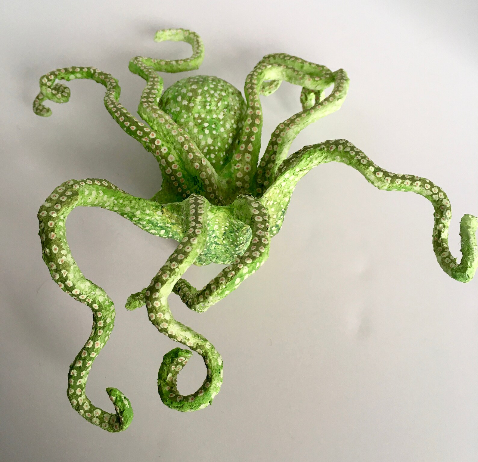 Green Octopus Made From Light Bulb - Etsy