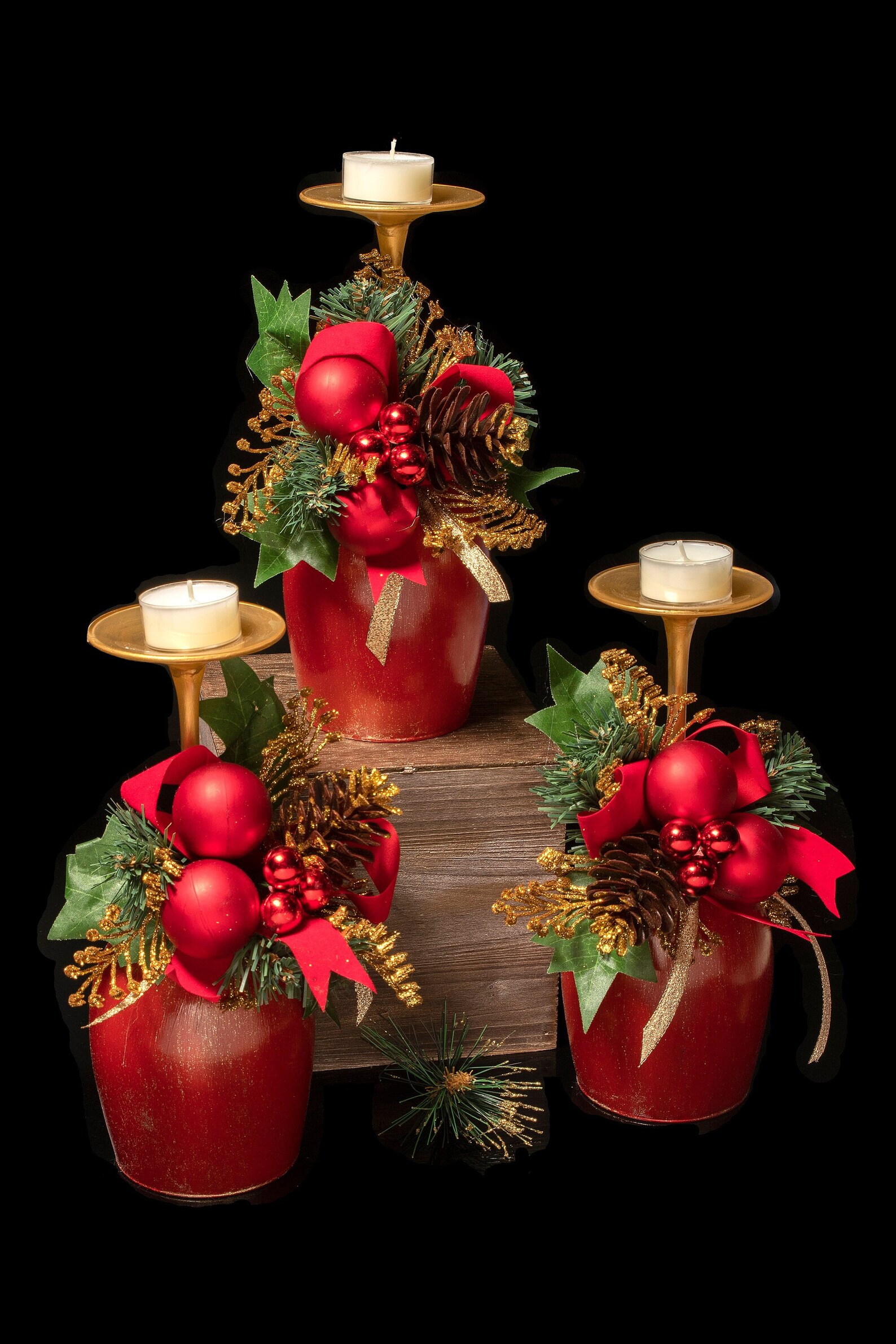 The Christmas Candlestick Collection - Etsy