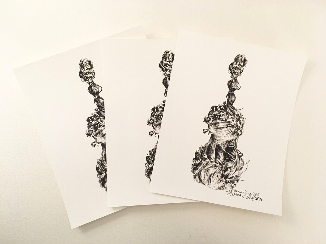 Giclee Print Drawing Print Fiddle Violin Hairy Fiddle - Etsy