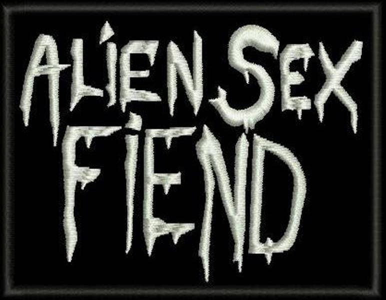 Alien sex fiend embroidered patch occult goth punk rock astral | Etsy Alien sex fiend embroidered patch occult goth punk rock astral | Etsy