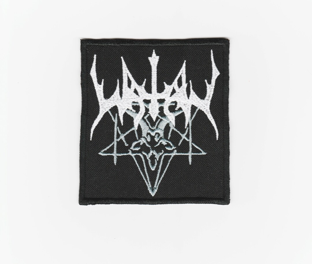 Watain Embroidered Patch Logo Black Metal Astral Threads - Etsy