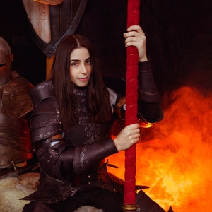 Drakeblood KNIGHT LEATHER ARMOR - Complete Set [made on Order] - Etsy