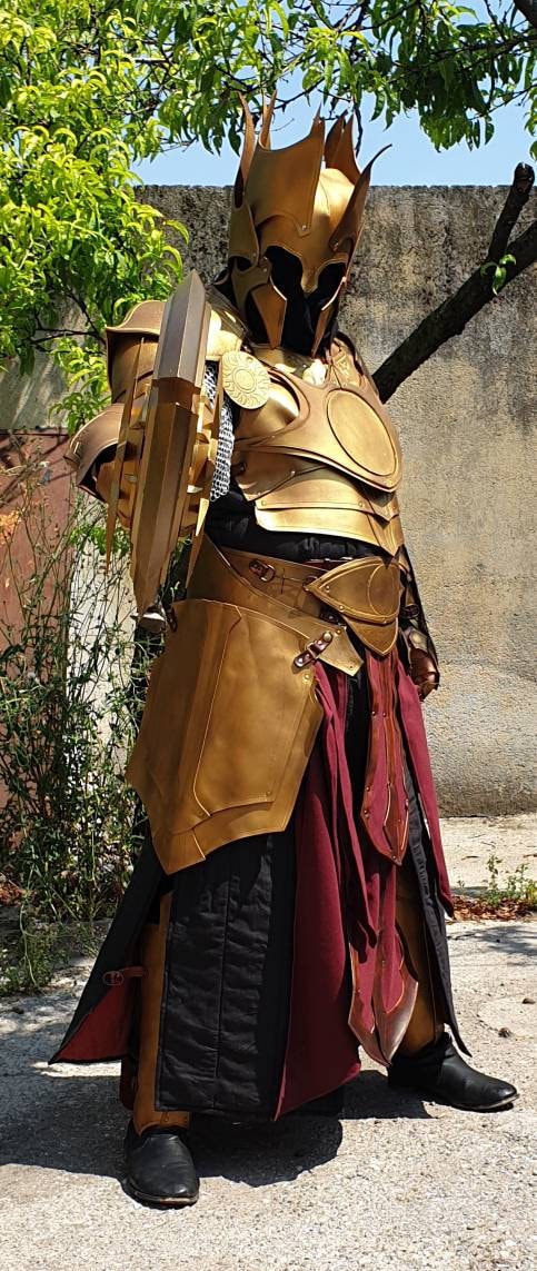 Imperius, Archangel of Valor, DIABLO 3 LEATHER ARMOR Complete Set made ...