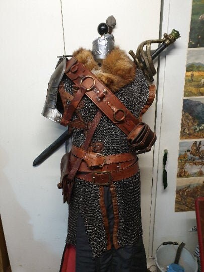 Mercenary Armor - LEATHER ARMOR Full Set - Etsy