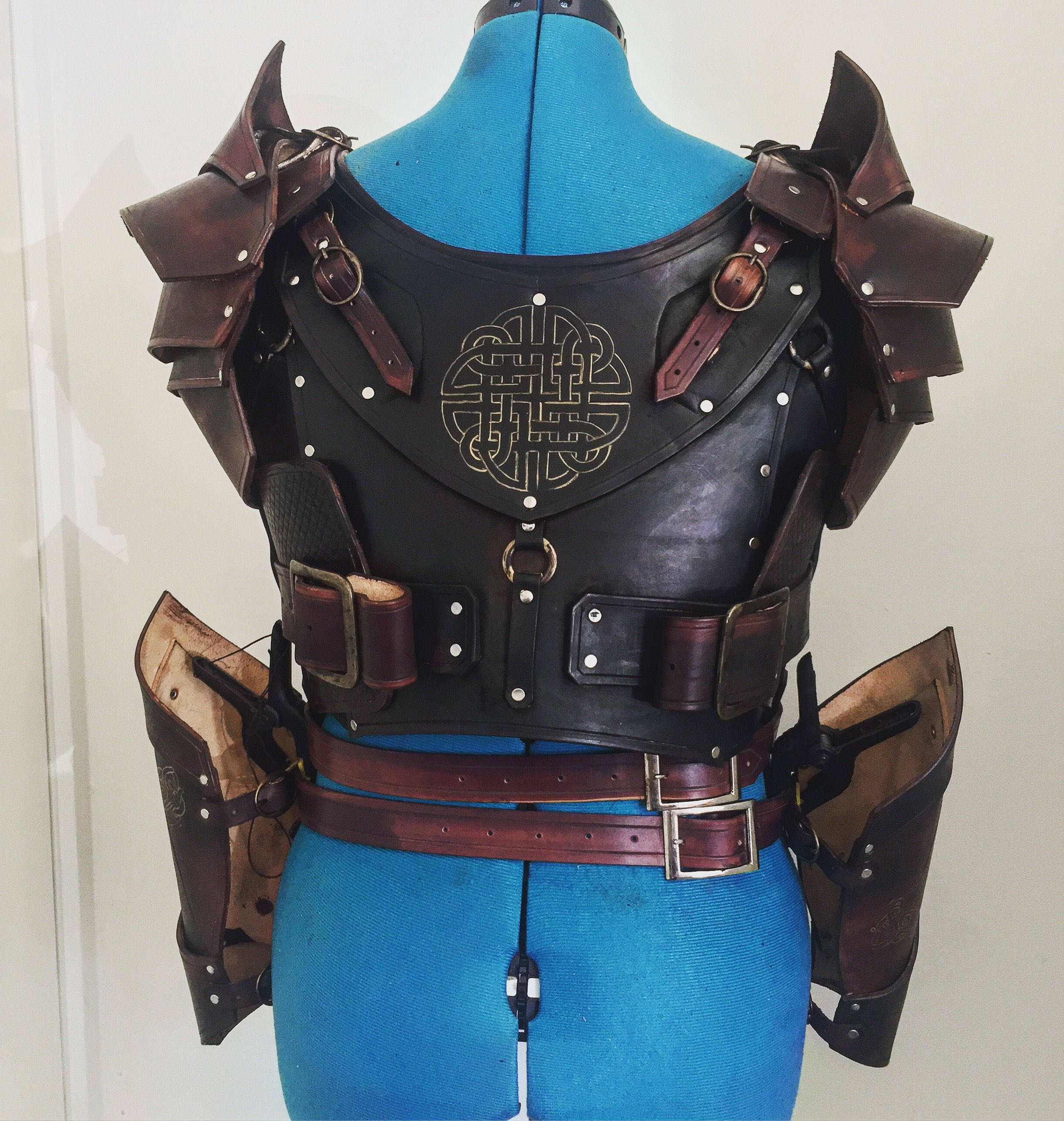 Viking LEATHER ARMOR V3 - COMPLETE Set Reenactment Larp [made on Order ...