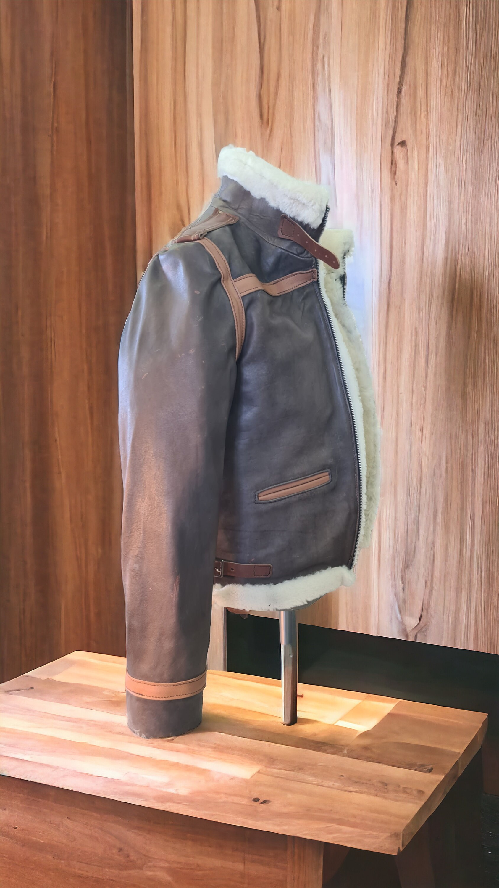 Leon Resident Evil Leather Jacket - [made on Measurement] - Etsy