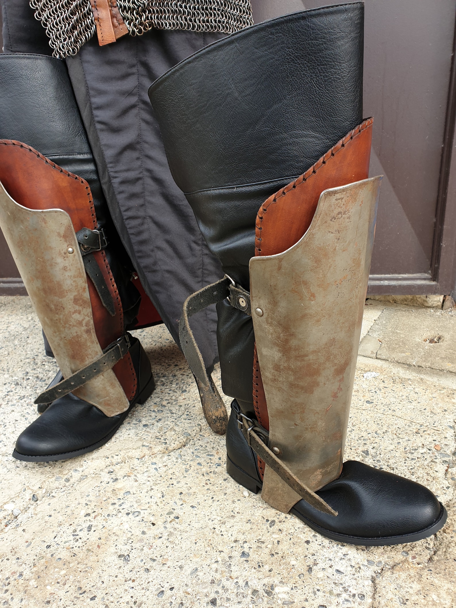 Mercenary Armor - LEATHER ARMOR Light Set - Etsy