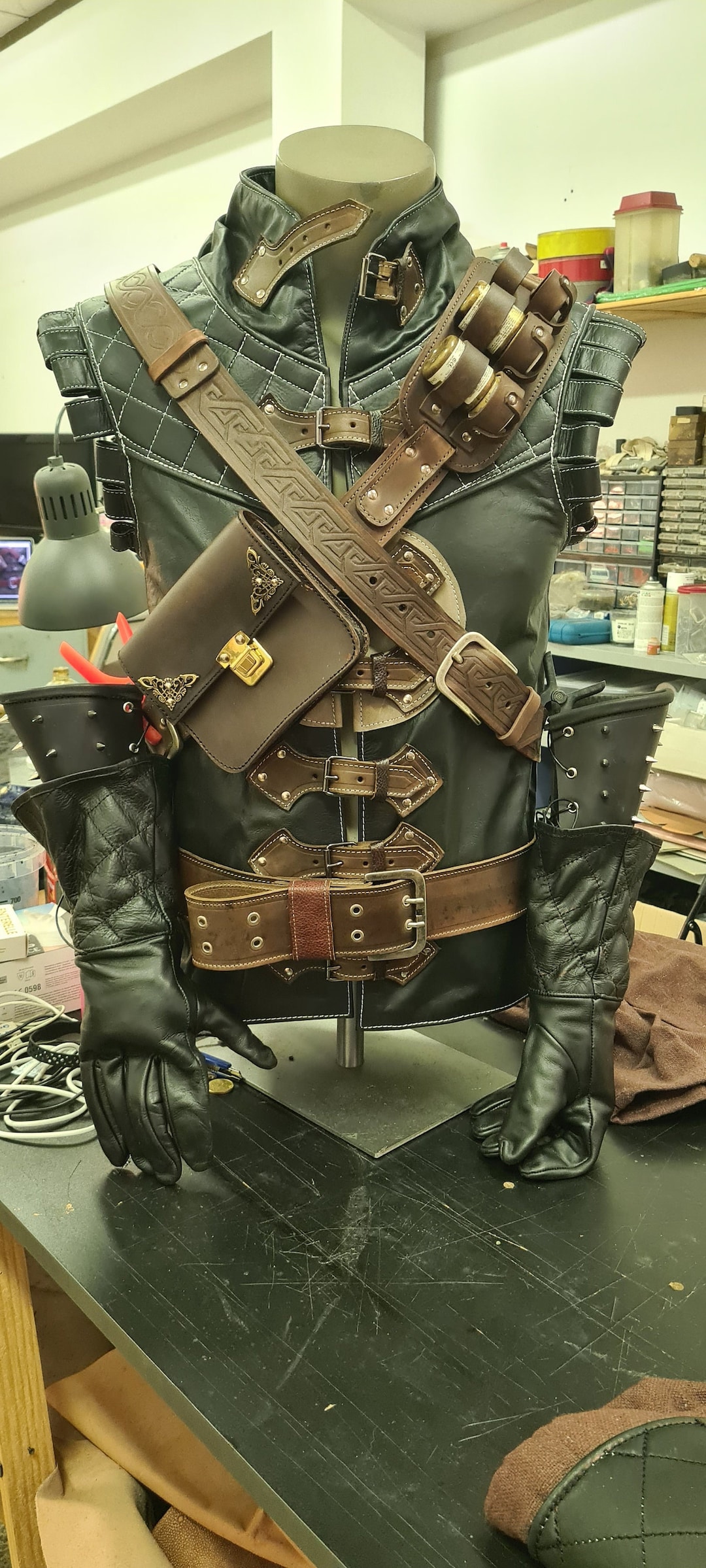 Manticore School Armor - LEATHER ARMOR - Etsy