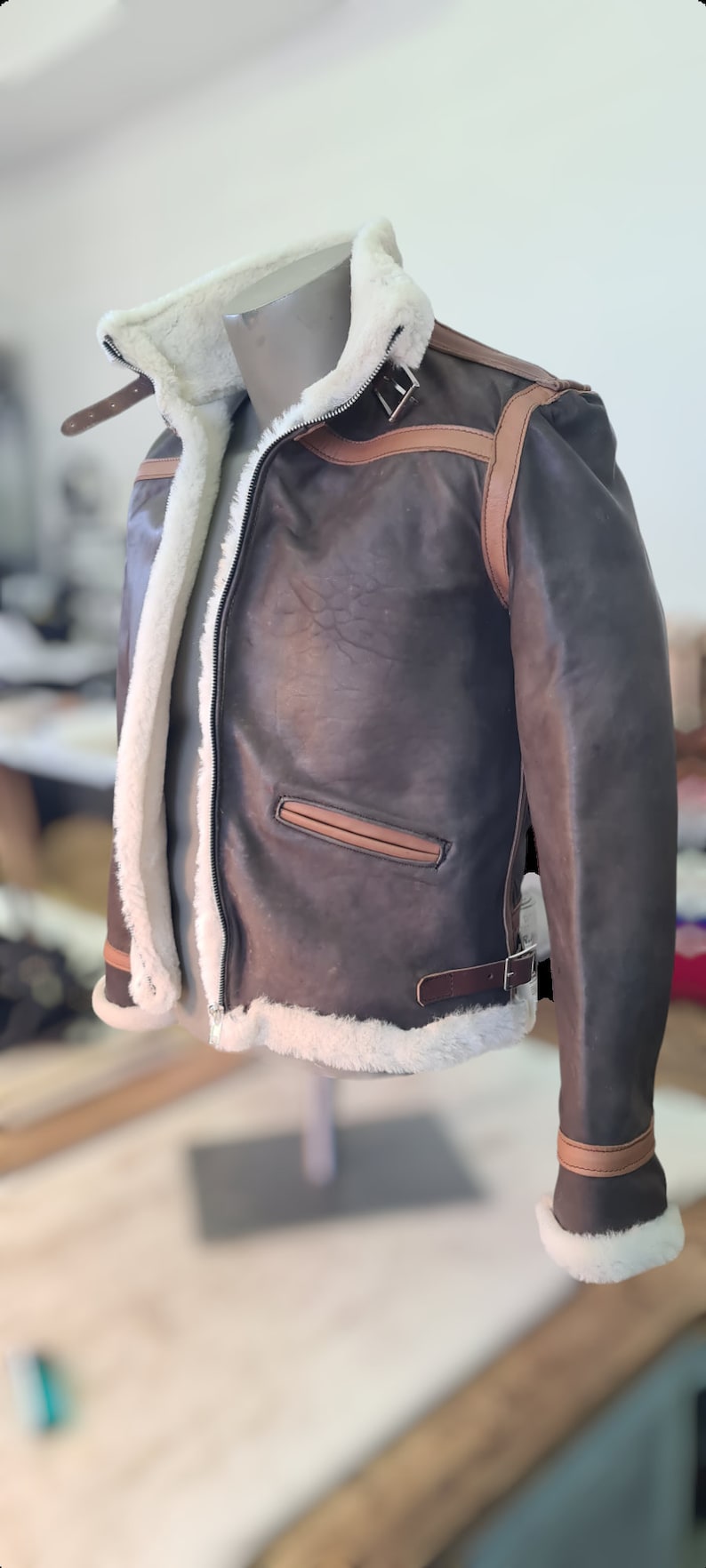 Leon Resident Evil Leather Jacket - [made on Measurement] - Etsy