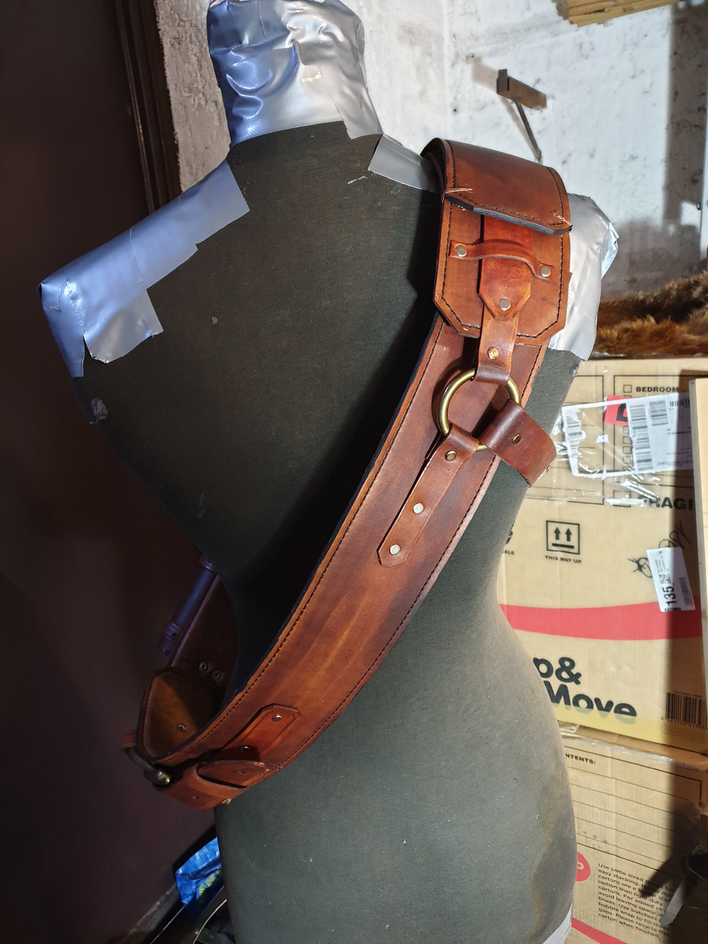 Mercenary Armor - LEATHER BELT - Etsy