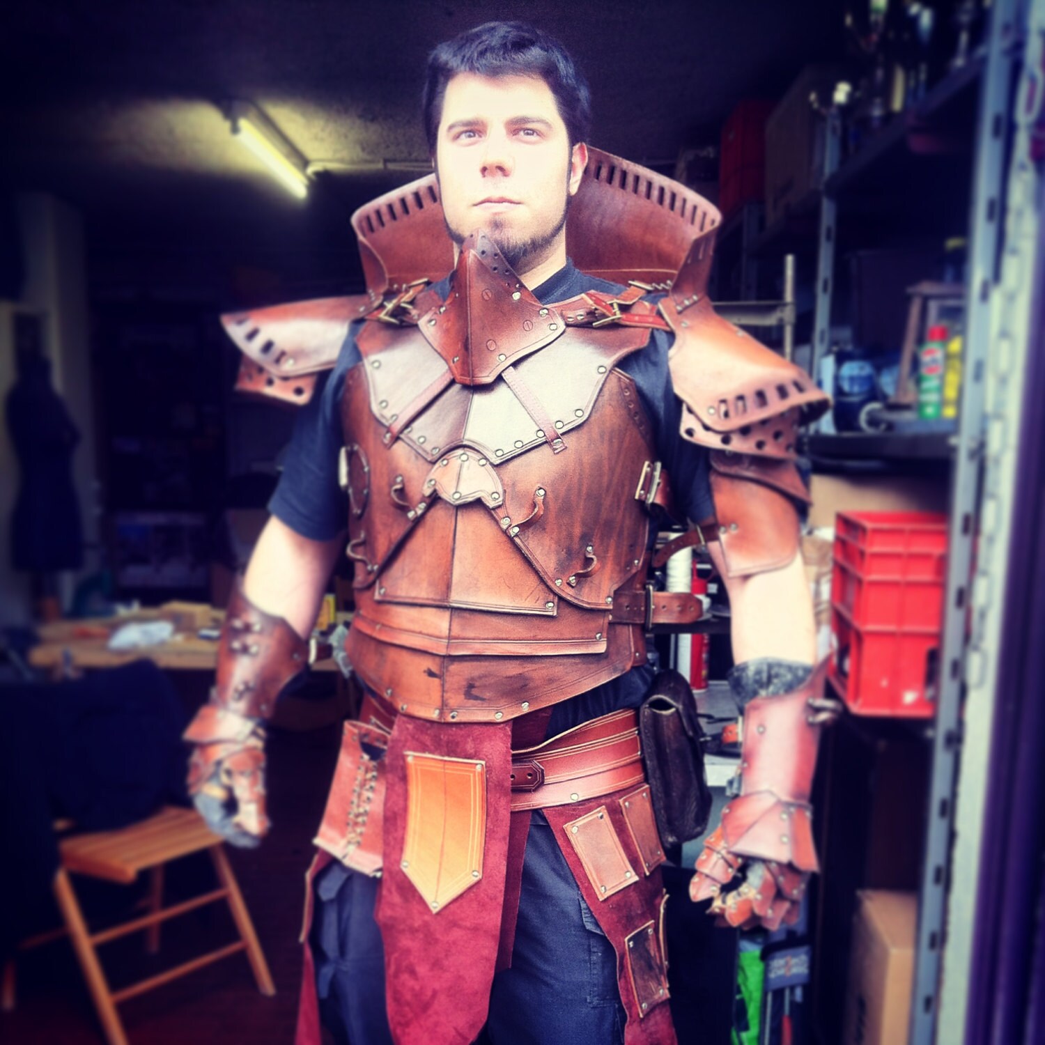 Steampunk Leather Armor