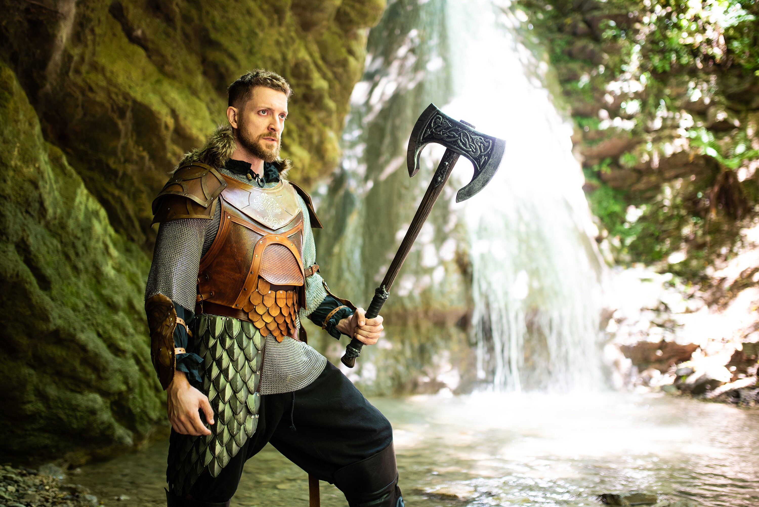 Viking LEATHER ARMOR - COMPLETE Set Reenactment Larp [made on Order] - Etsy