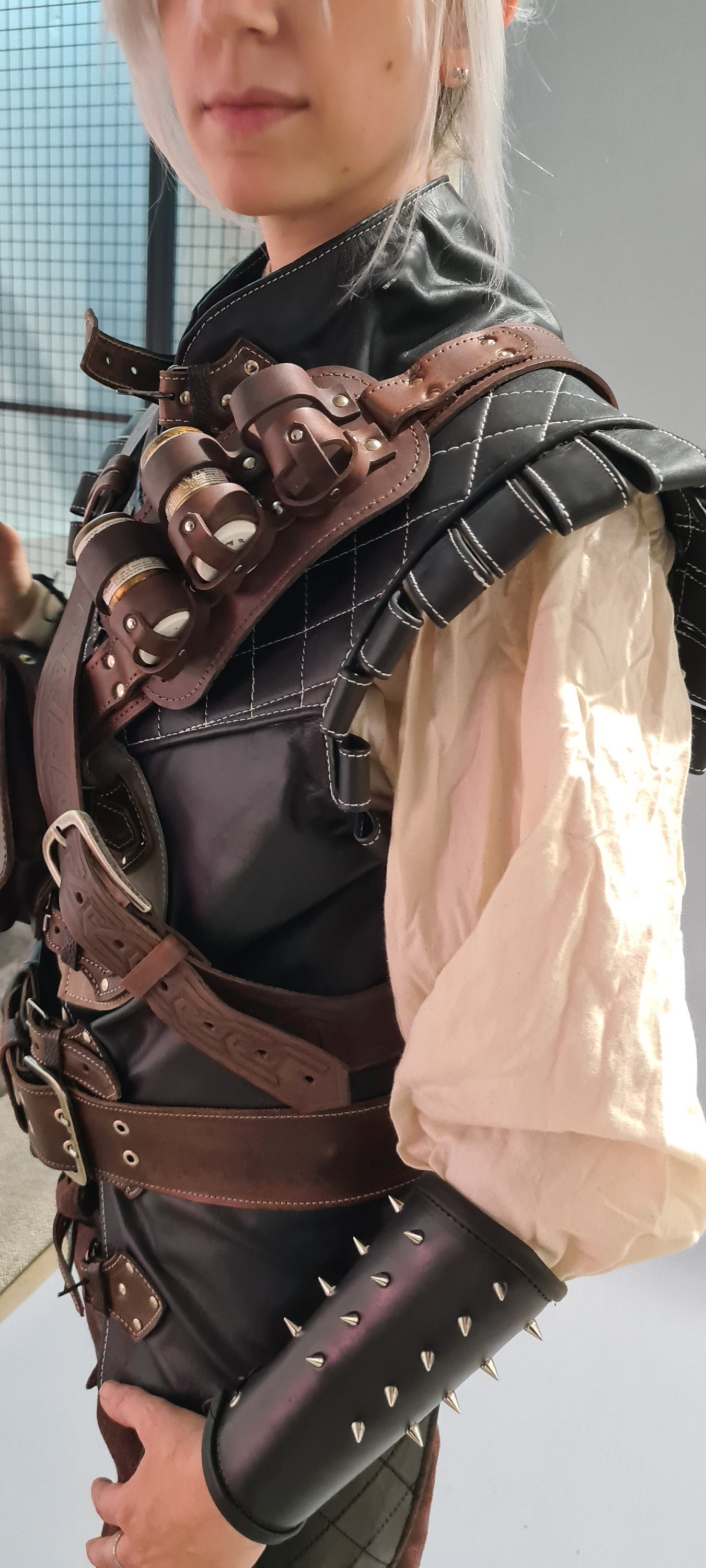 Manticore School Armor - LEATHER ARMOR - Etsy
