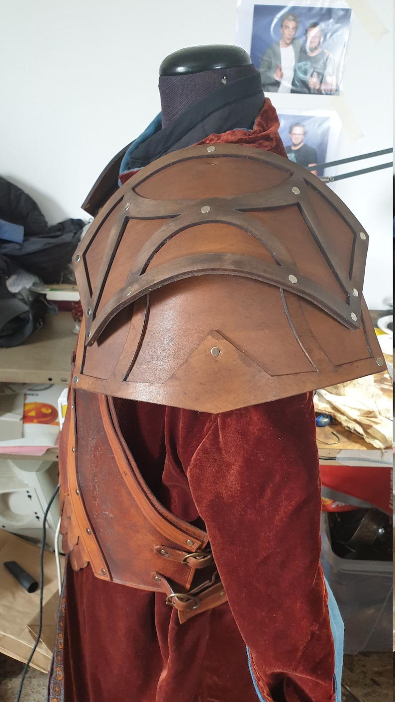 Viking LEATHER ARMOR - COMPLETE Set Reenactment Larp [made on Order] - Etsy