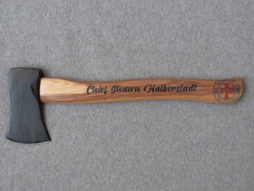 Personalized Firefighter Axe - - Etsy