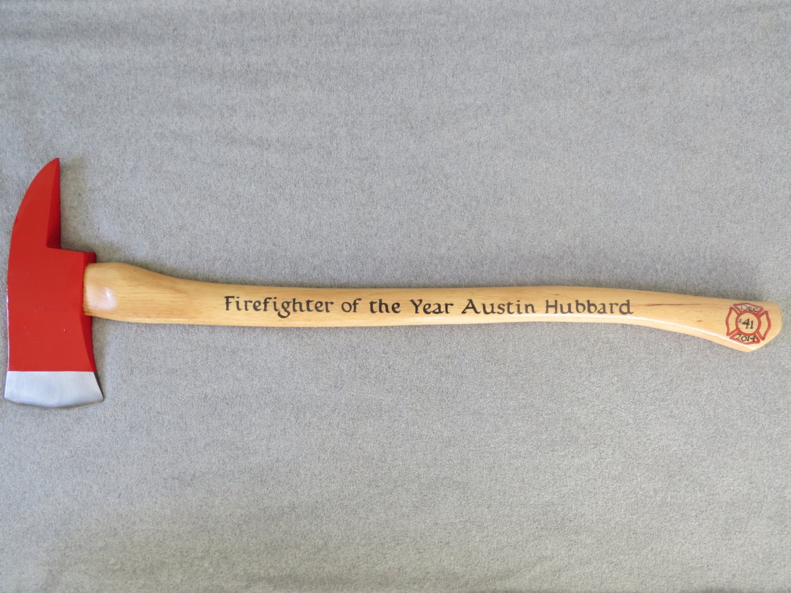 Personalized Firefighter Axe Large Size FREE SHIPPING - Etsy