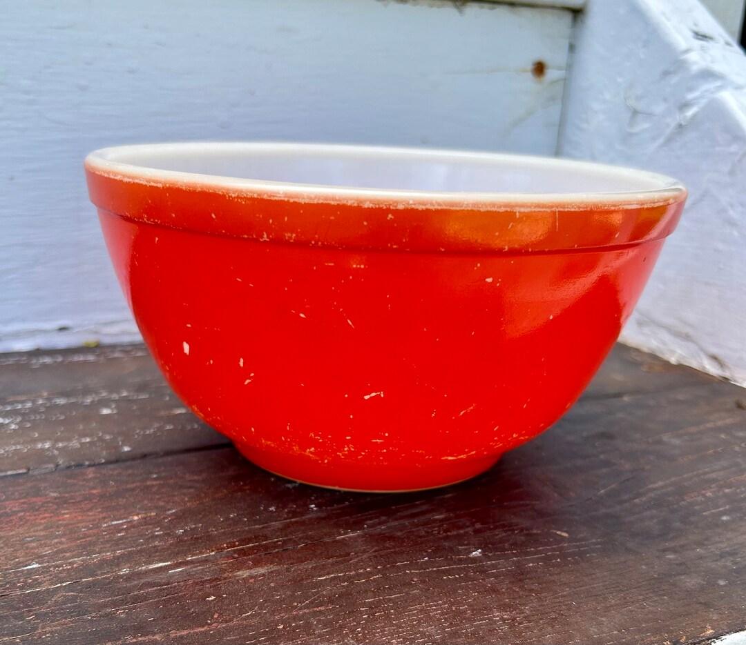 Righteous Red Primary Colors 402 Mixing Bowl Vintage 1 1/2 Quart ...