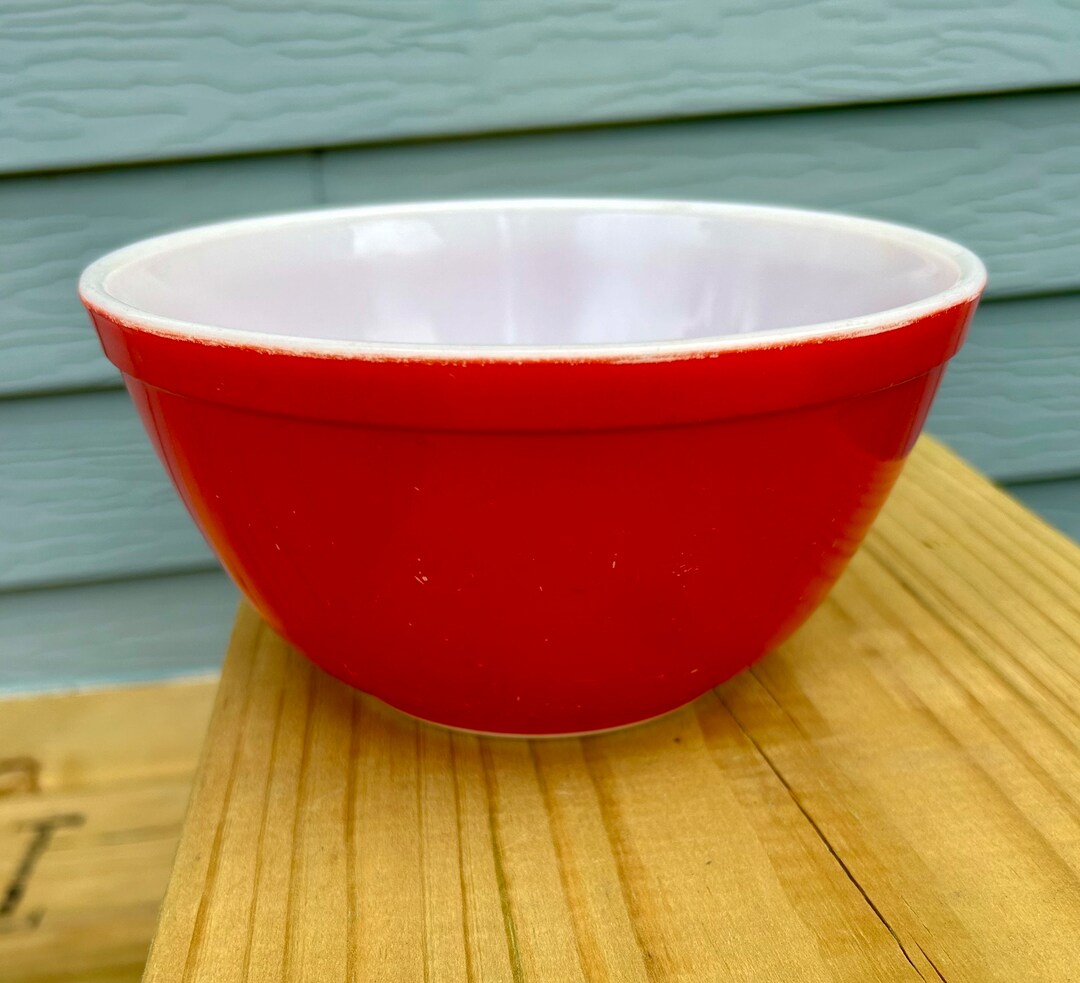 Righteous Red Primary Colors 402 Mixing Bowl 1 1/2 Quarts Nesting Bowl ...
