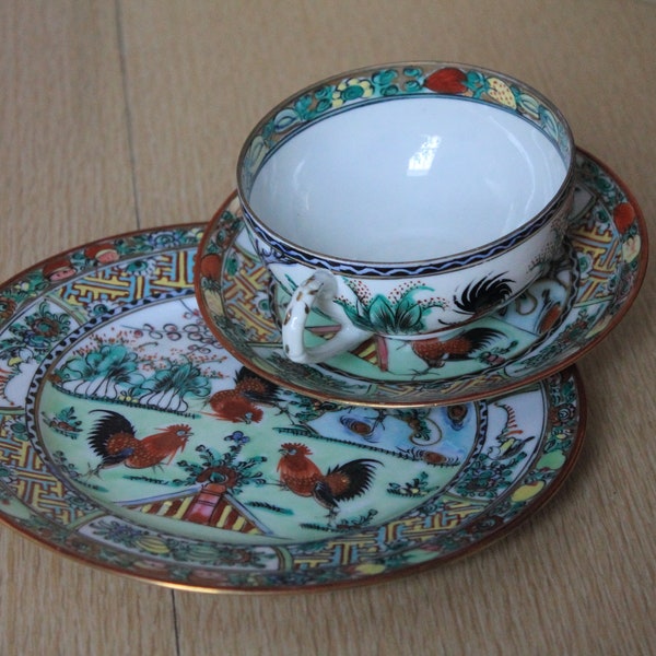 Japanese Porcelain Ware Decorated in Hong Kong - Etsy