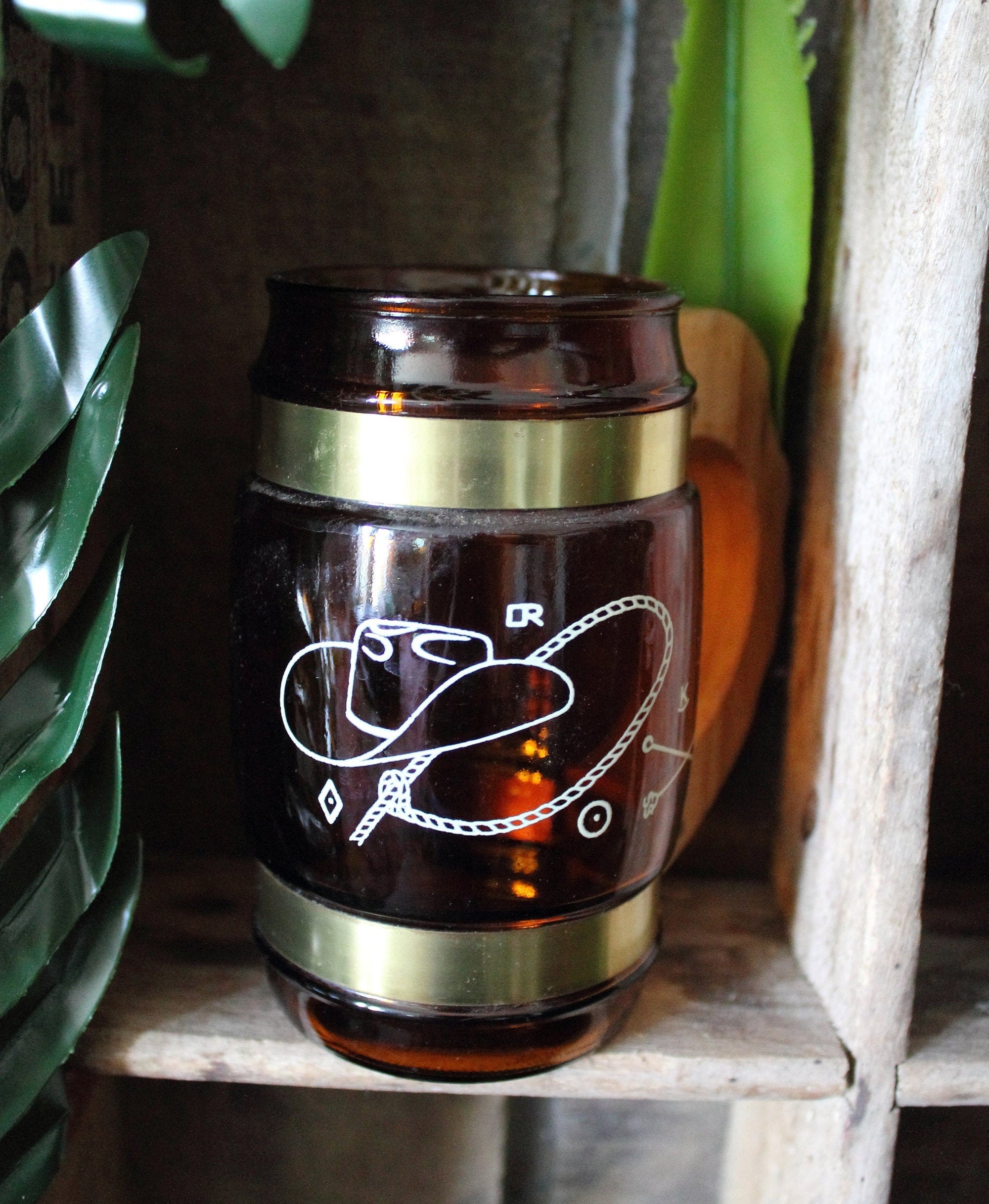 Fabulous Set of 4 Vintage Barrel Mugs Wooden Handled Steins | Etsy