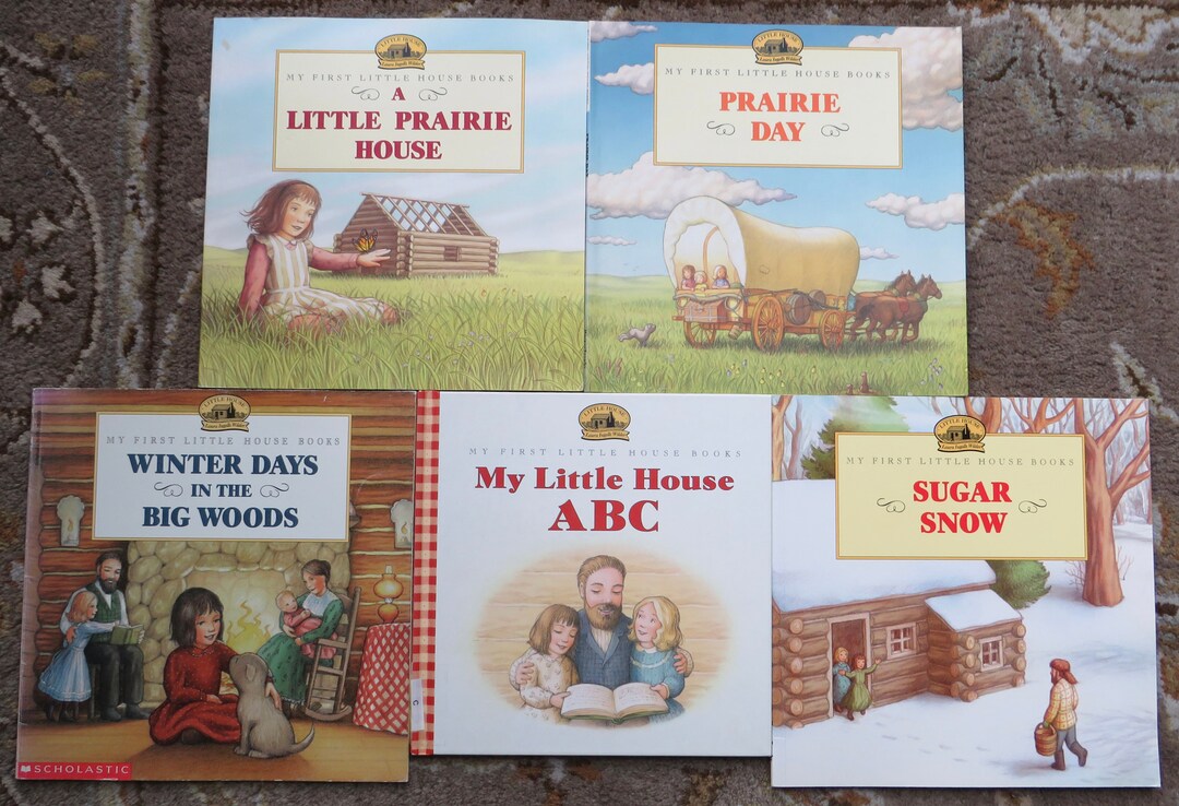 5 My First Little House Books Winter Days in the Big Woods, Sugar Snow ...