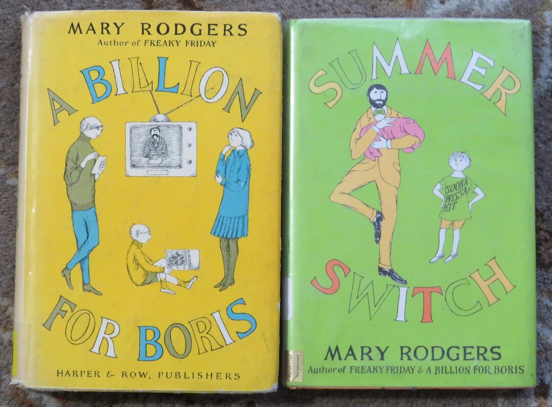 A Billion for Boris AND Summer Switch by Mary Rogers - Etsy