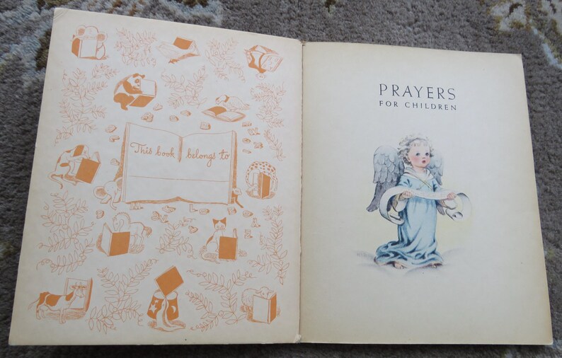 5 Books Prayers for Children, My Little Golden Book About God, the ...