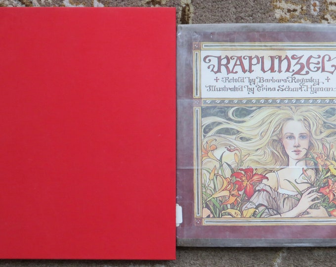 2 Trina Schart Hyman Books Rapunzel AND Canterbury Tales - Etsy