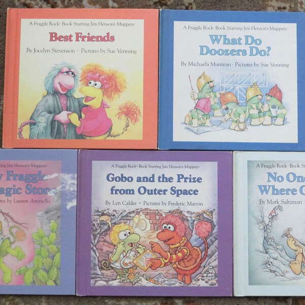 Fraggle Rock Books - Etsy