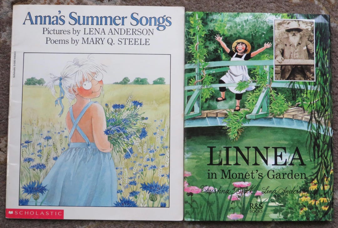 Linnea in Monet's Garden AND Anna's Summer Songs - Etsy