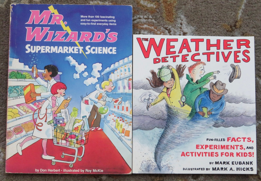 Mr. Wizard's Supermarket Science AND the Weather Detectives - Etsy