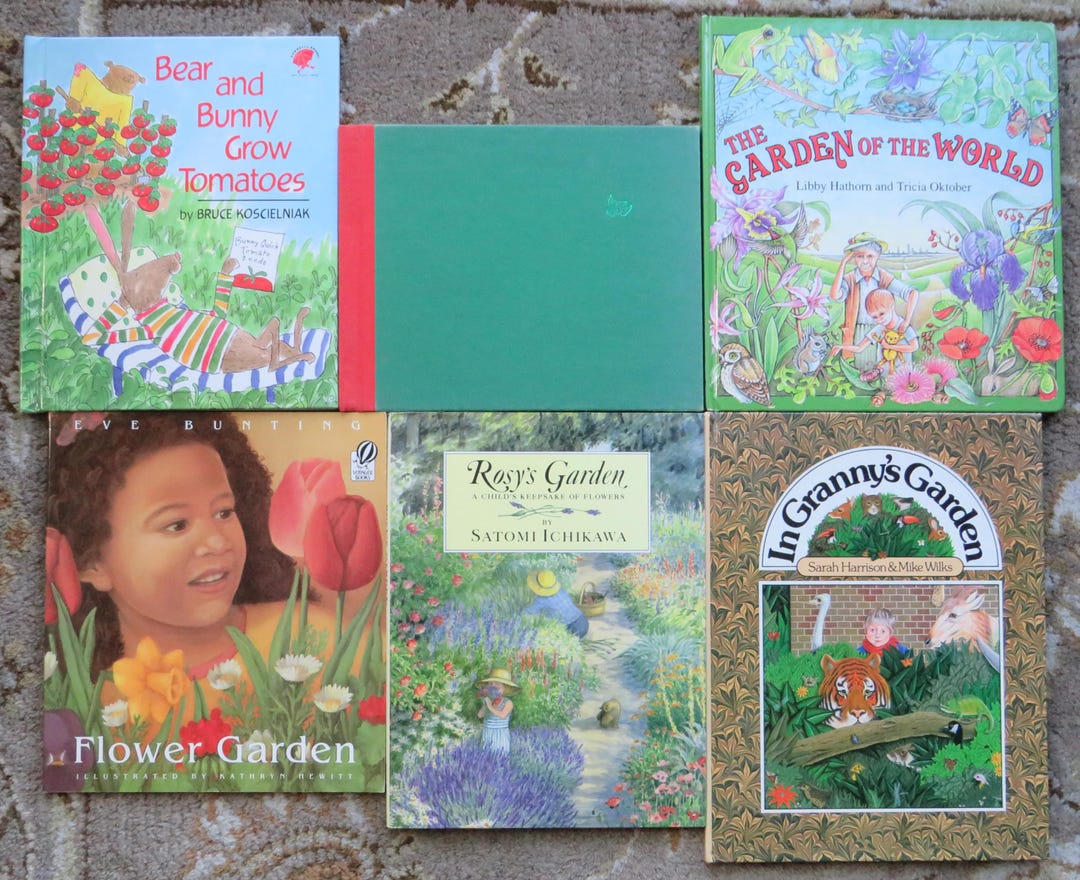 6 Garden Books Rosy's Garden, the Garden of the World, in My Garden ...