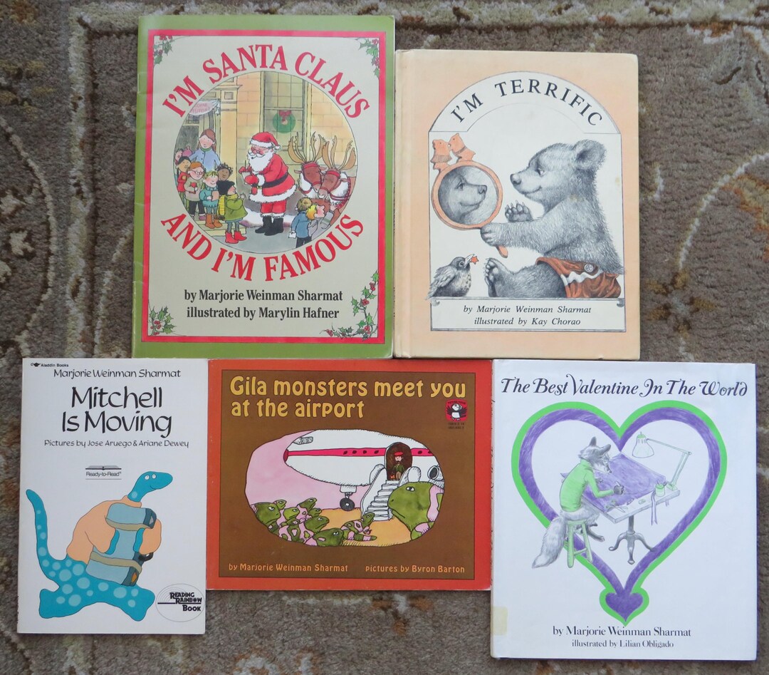 5 Marjorie Weinman Sharmat Books the Best Valentine in the World, Gila ...
