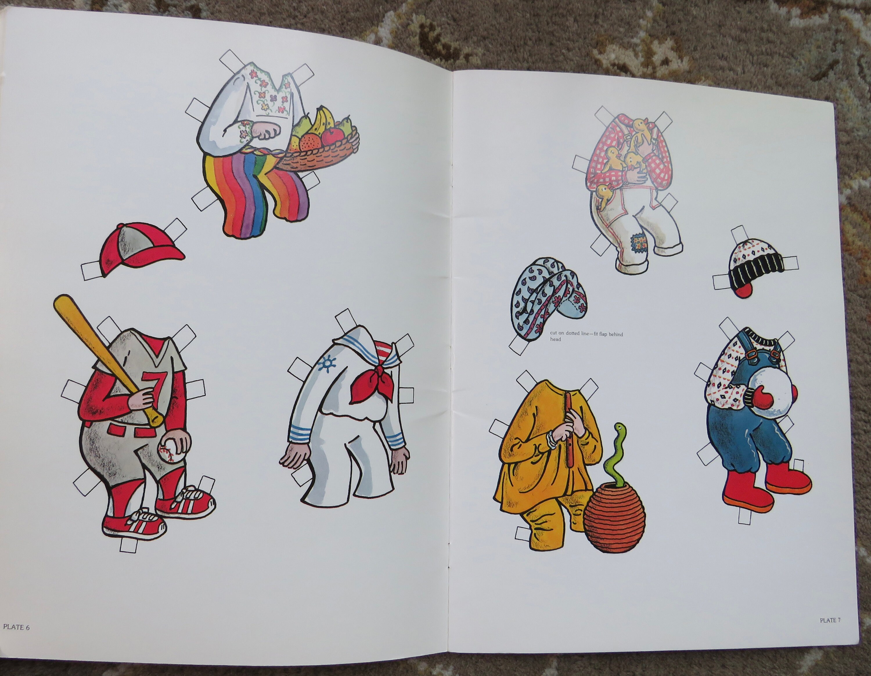 Curious George Paper Dolls in Full Color Margret and H. A. Rey - Etsy