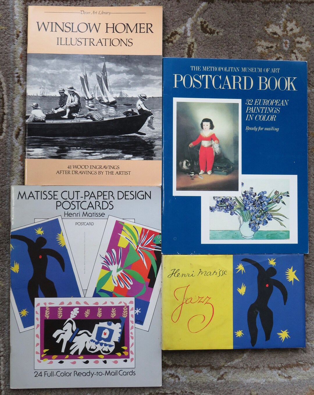 Jazz by Henri Matisse, Matisse Cut Paper Design Postcards, the MET ...