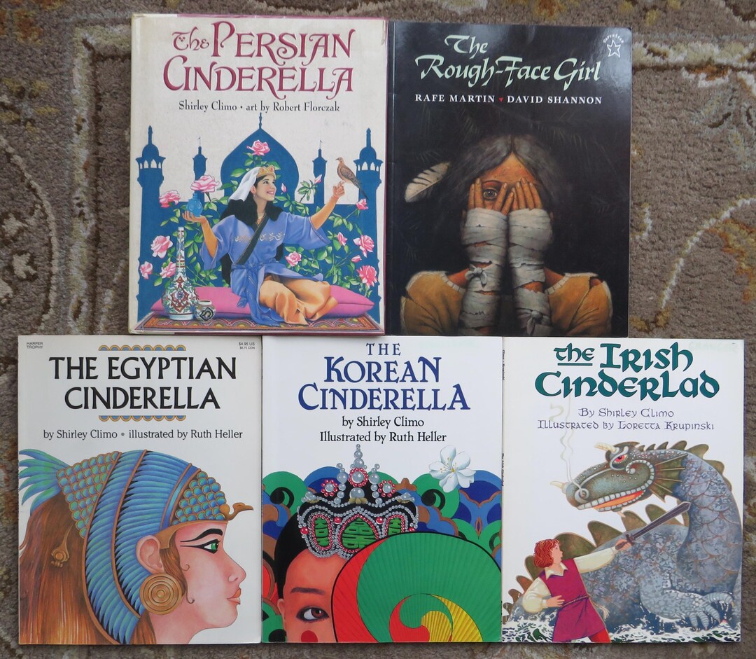 5 Books the Egyptian Cinderella, the Korean Cinderella, the Persian ...