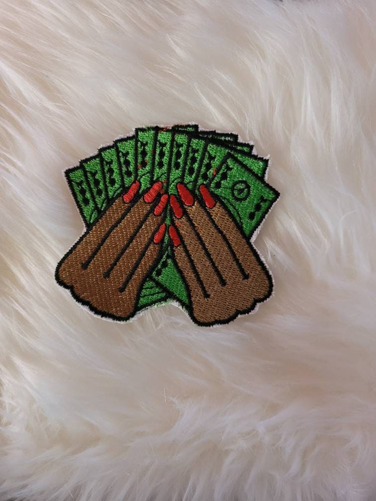 Where the Money Resides Patches DIY Embroidery Patch Sew | Etsy