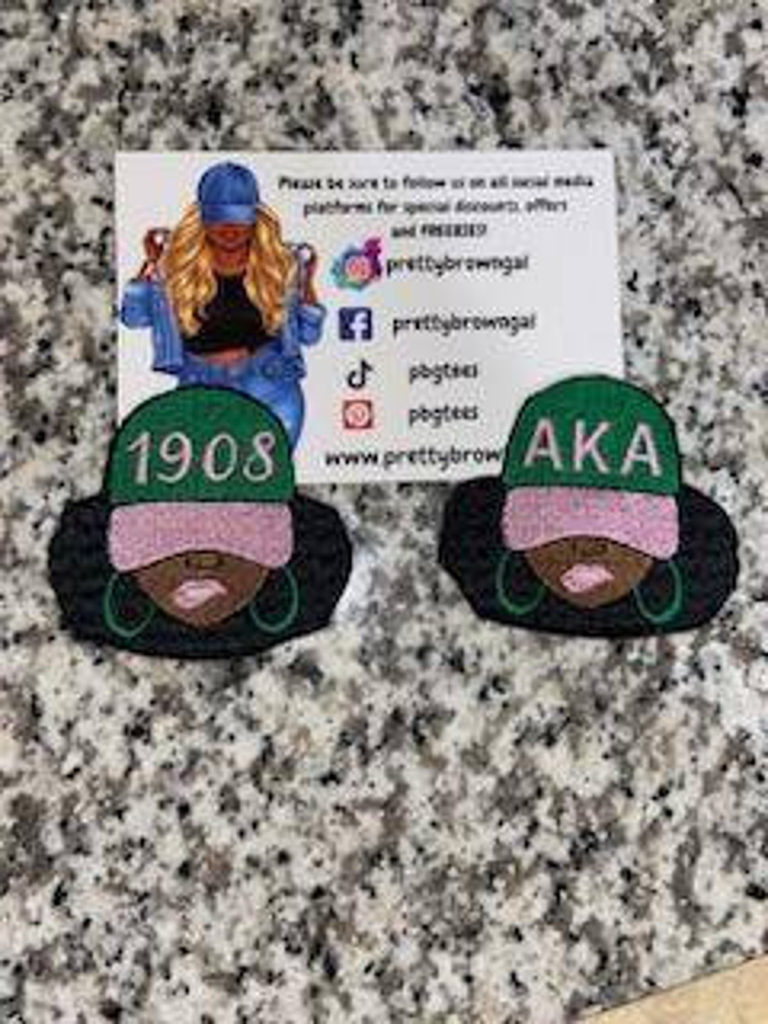 Pretty Girl Hat Patch, ONE PATCH per Order, Patches, 1908, Skee Wee ...