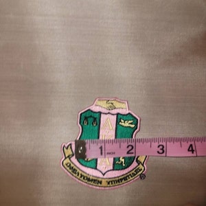 AKA Shield Patch, Patches, 1908, Pink and Green Patch, One Patch per ...