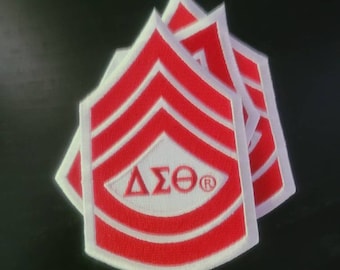 Thick Delta Sigma Theta Patch - Etsy