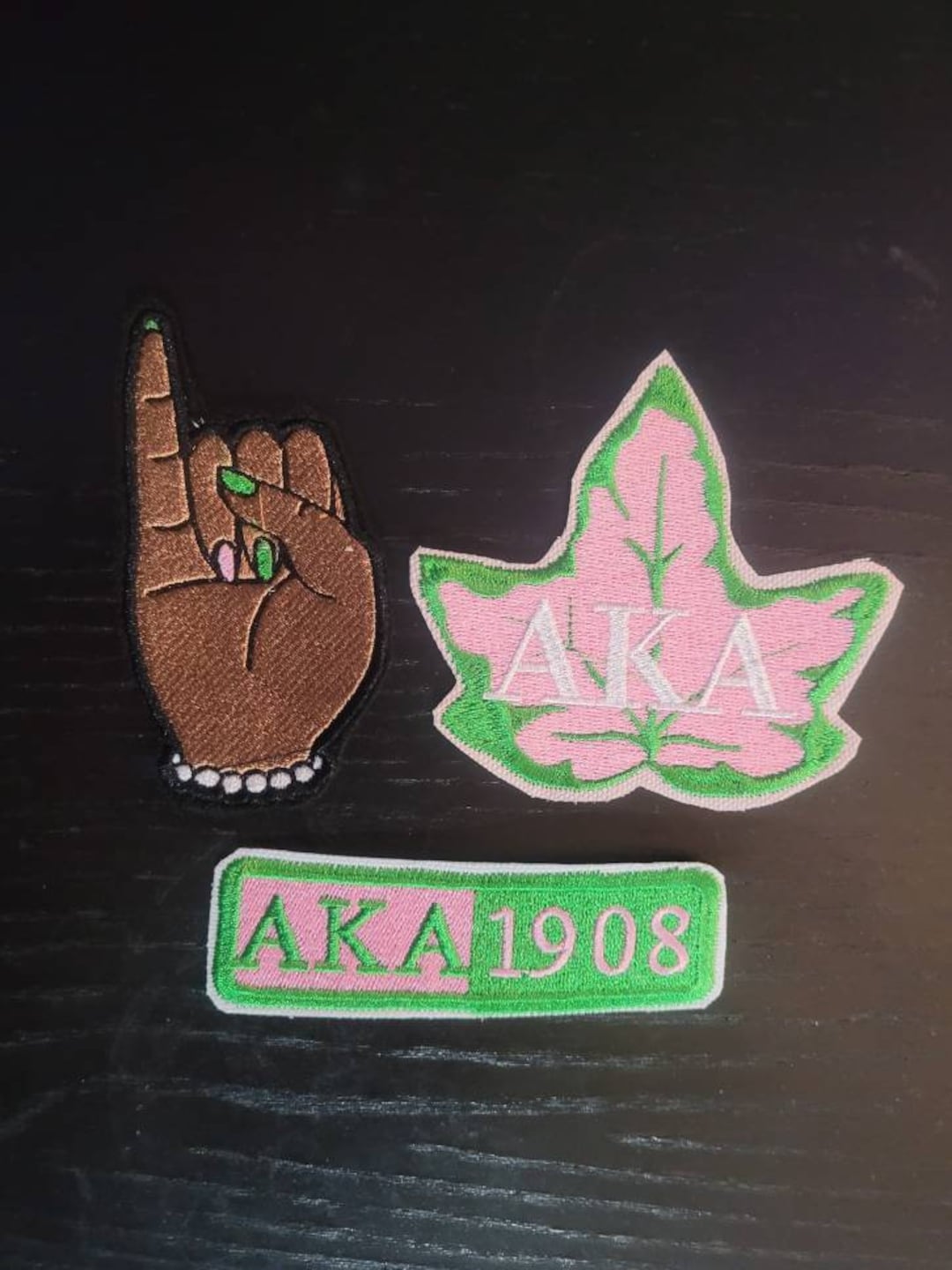 AKA Patch 1908 Ivy Patches DIY Pinkies and Pearls - Etsy