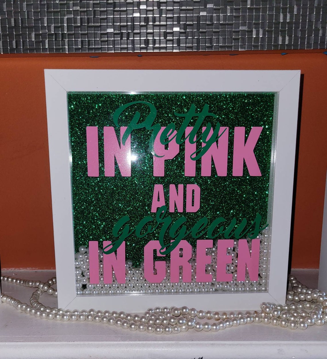 Pretty in Pink Shadow Box 1908 Birthday Gifts Line Gifts - Etsy