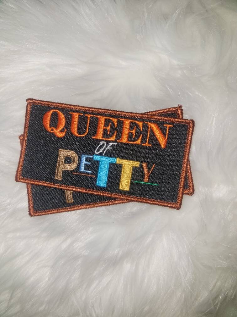 Petty Queen Patch Patch Embroidery Patches | Etsy