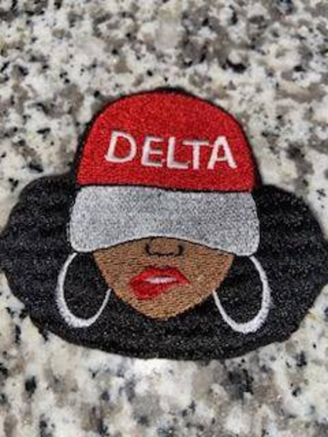 Pretty Girl Hat, DST, Patches, 1913, Gift Ideas, Delta, Delta Girl - Etsy