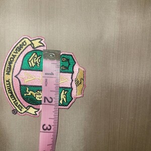 AKA Shield Patch, Patches, 1908, Pink and Green Patch, One Patch per ...