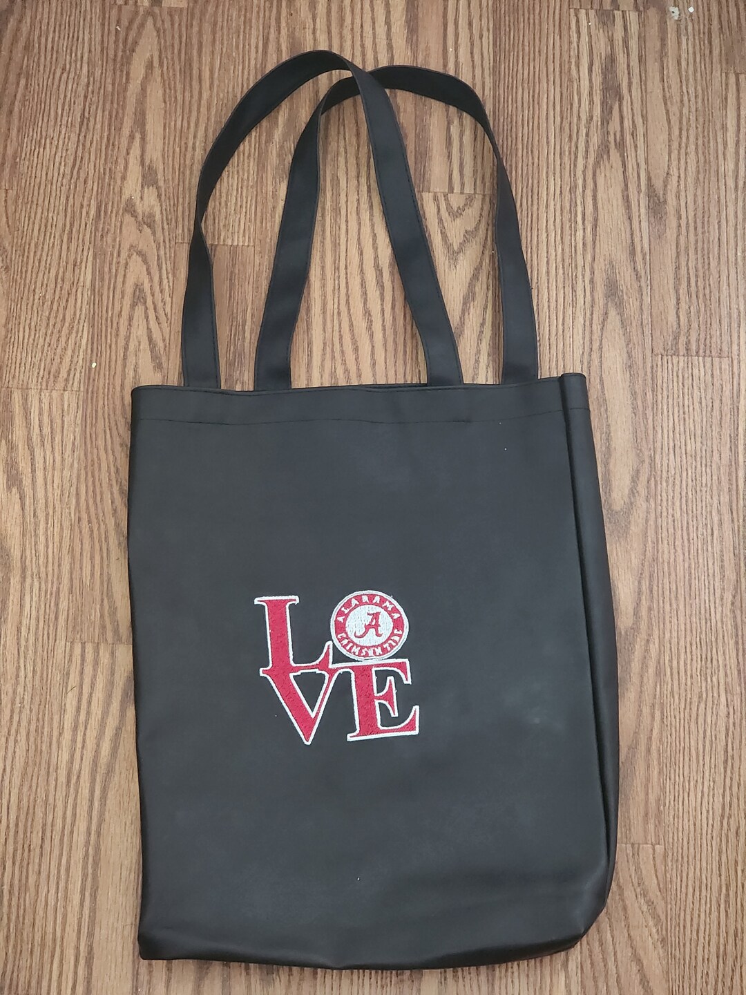 BAMA Love Logo Tote Bag, Alabama Roll Tide Tote Bag, Alabama Crimson ...