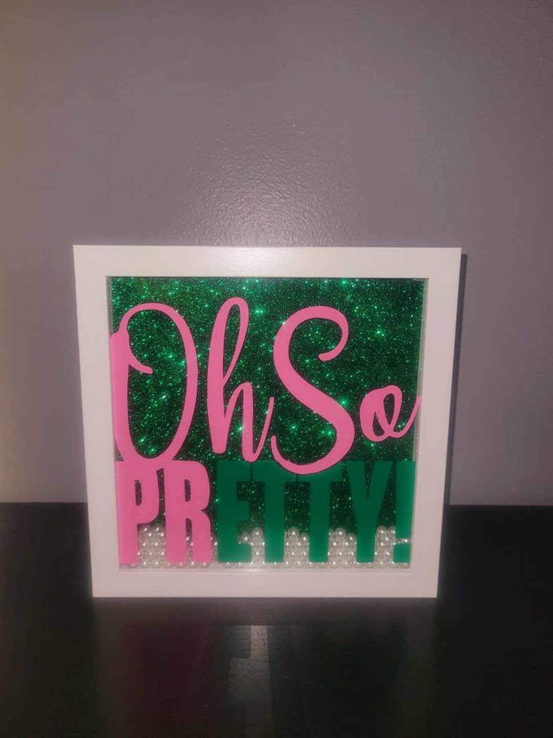 Oh so Pretty Shadow Box - Etsy