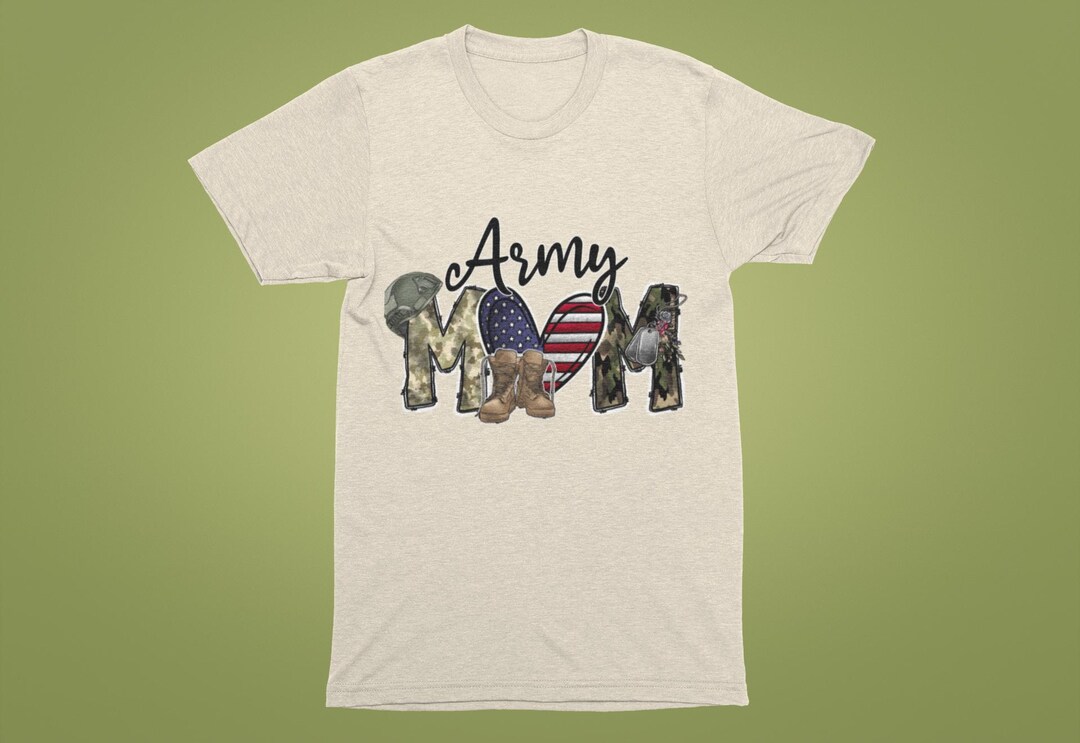 Army Mom PNG, Mother's Day Sublimation Design Download, Mom Clipart ...